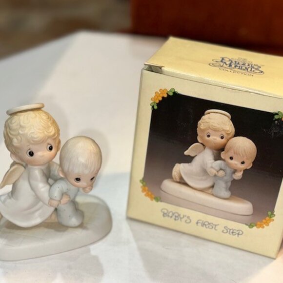 Precious Moments | Other | Precious Moments Babys First Step 983 ...